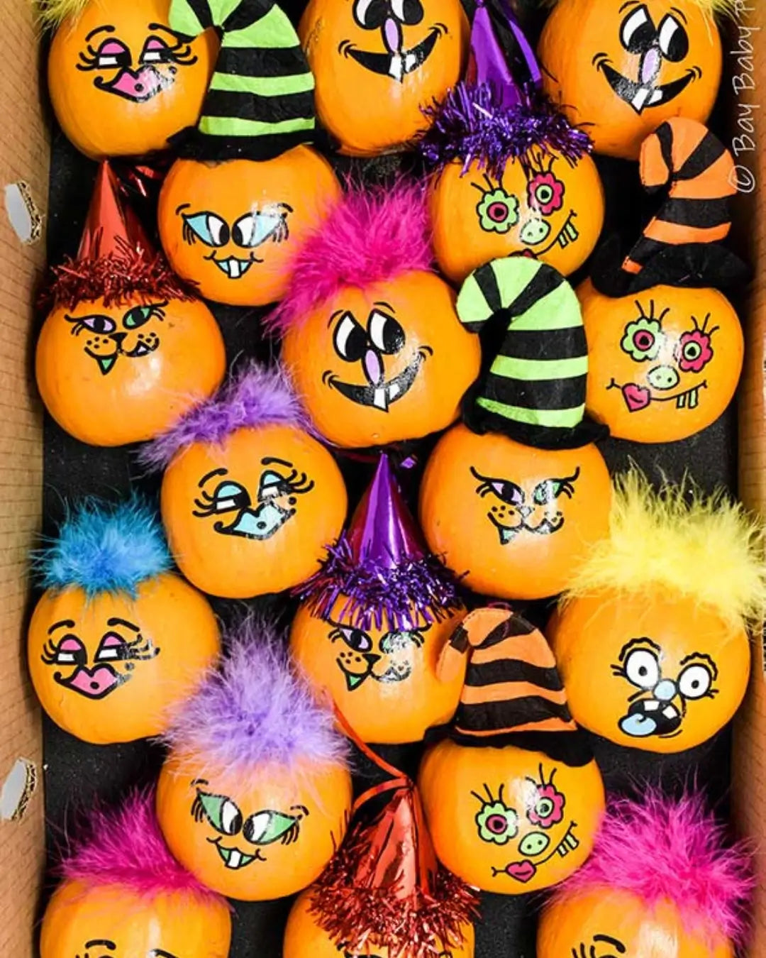 faces to do on pumpkins