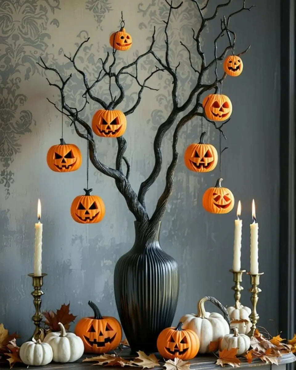 How to Style Pumpkin Stems Trees for Festive Winter Displays – Bay Baby ...